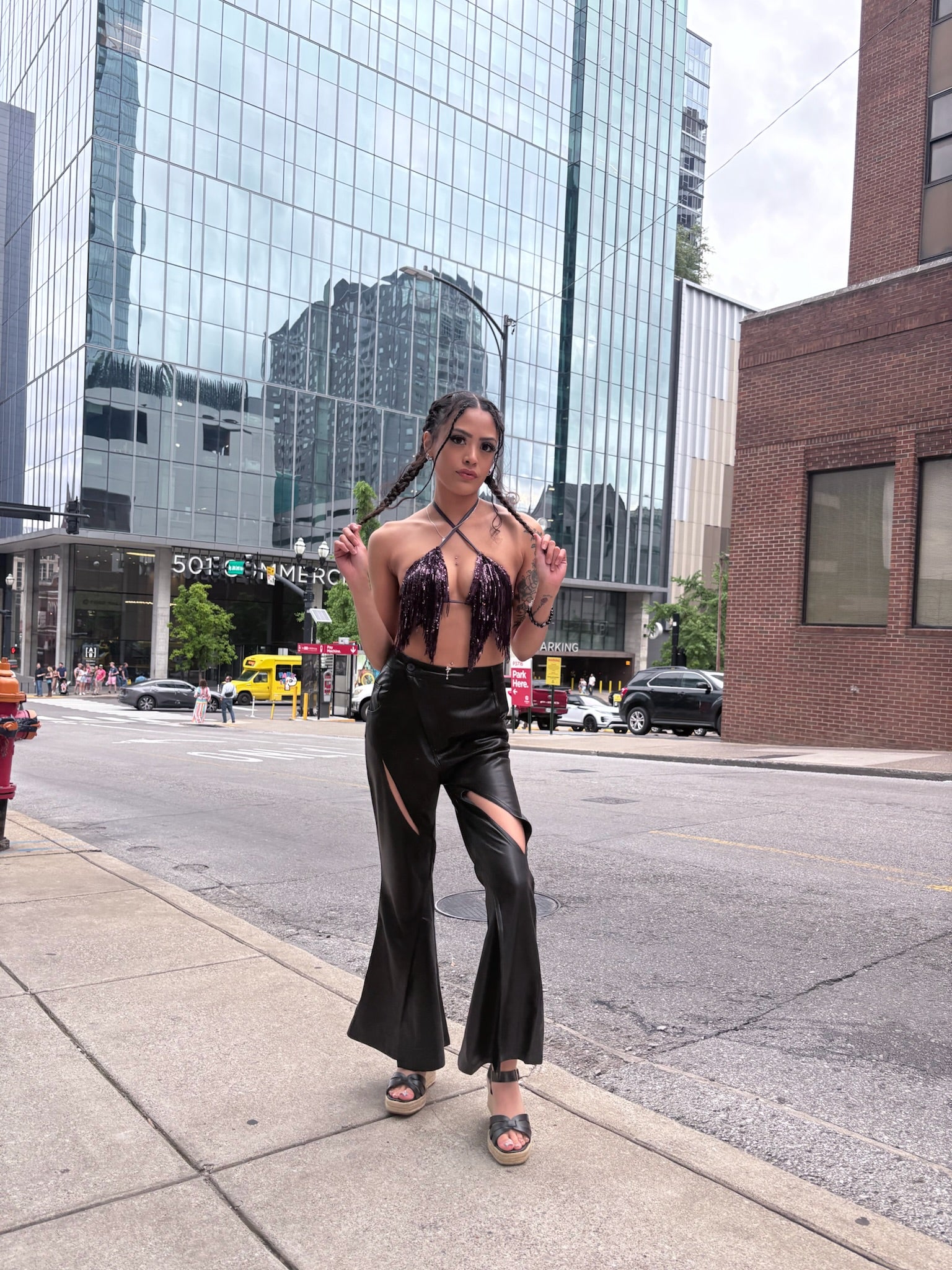 Fierce Flex Pleather Pants – The Snooki Shop