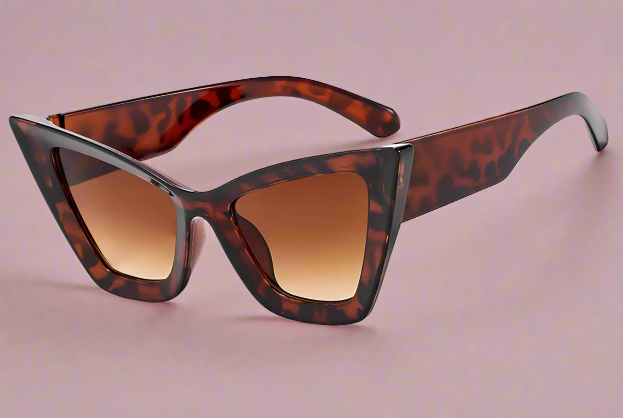 Luna Shades | Large Frame Cat Eye Sunglasses with UV Protection – The ...