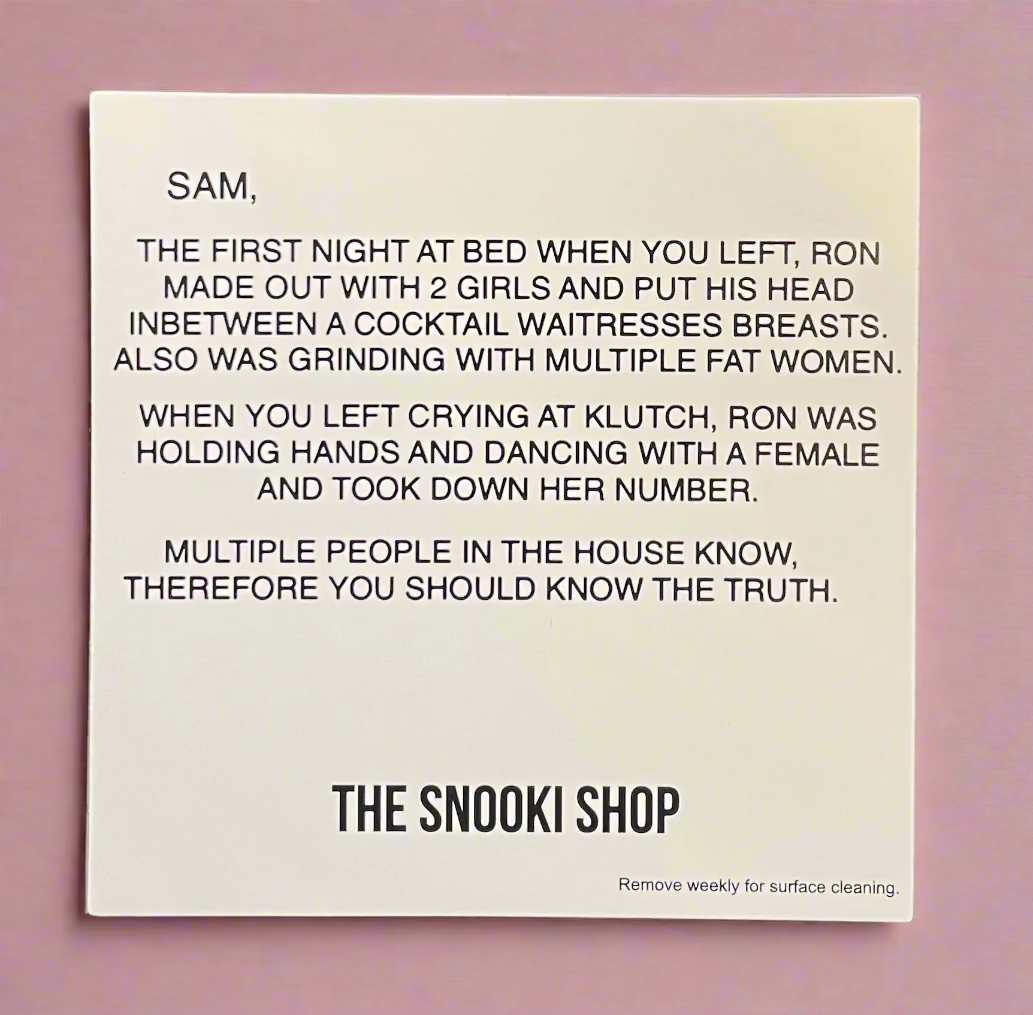 The Note Magnet – The Snooki Shop