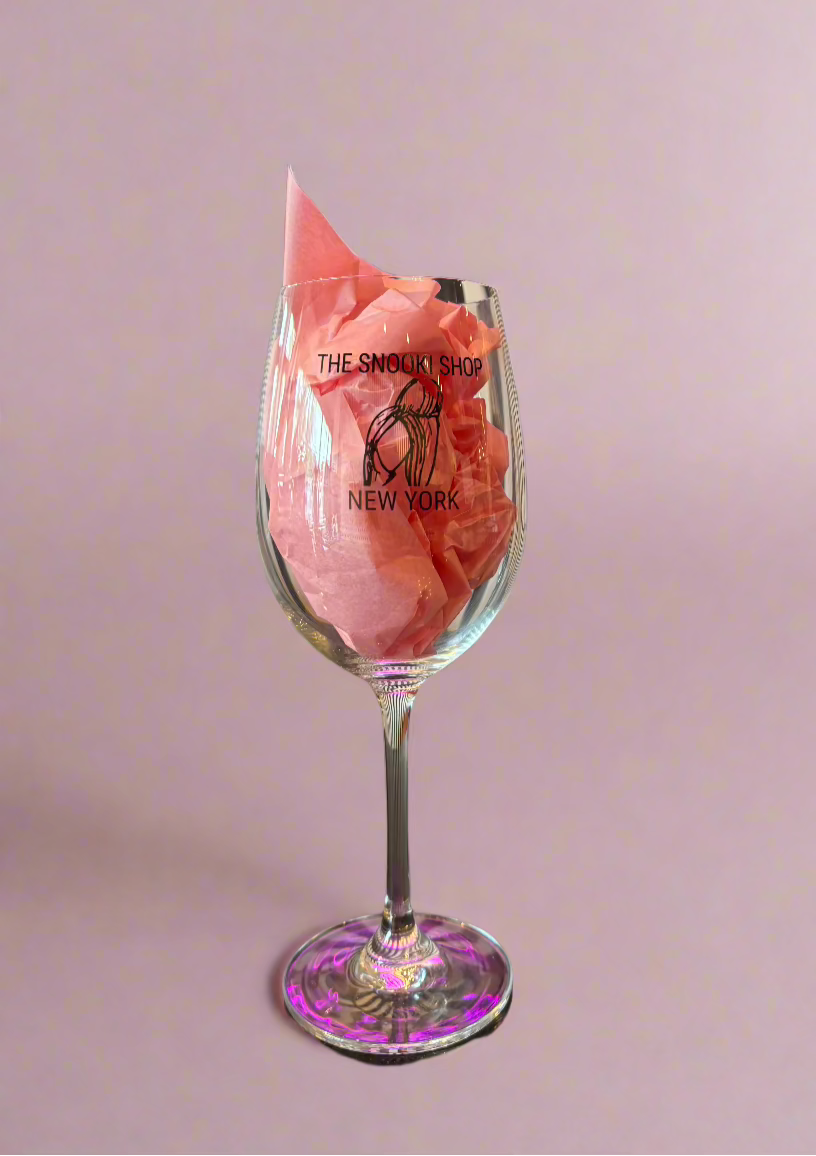 The Snooki Shop New York Wine Glass