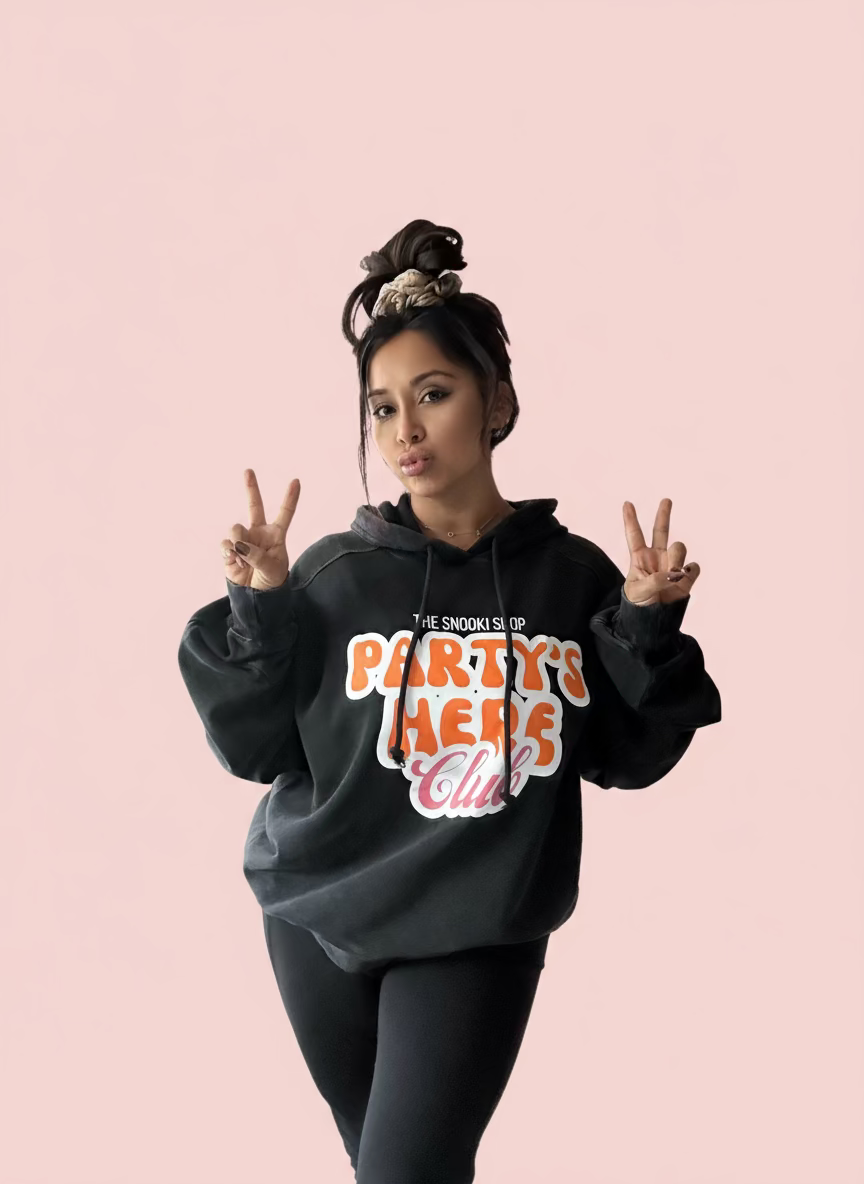 Party's Here Club Hoodie – The Snooki Shop