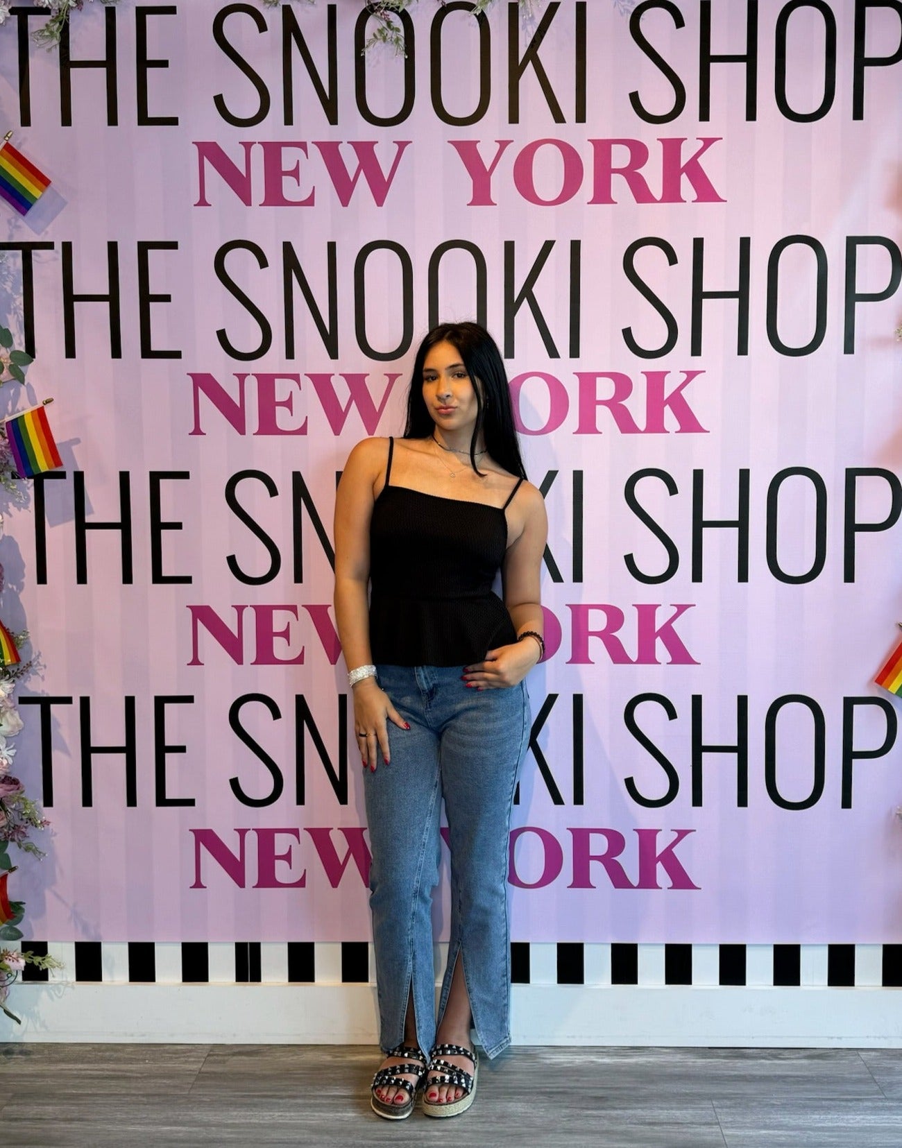 Black Peplum Top – The Snooki Shop